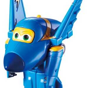 Super Wings - – Jerome’S Stunt Bot | Transforming Toy Vehicle Set | Includes Transform-A-Bot Jerome Figure | 2" Scale