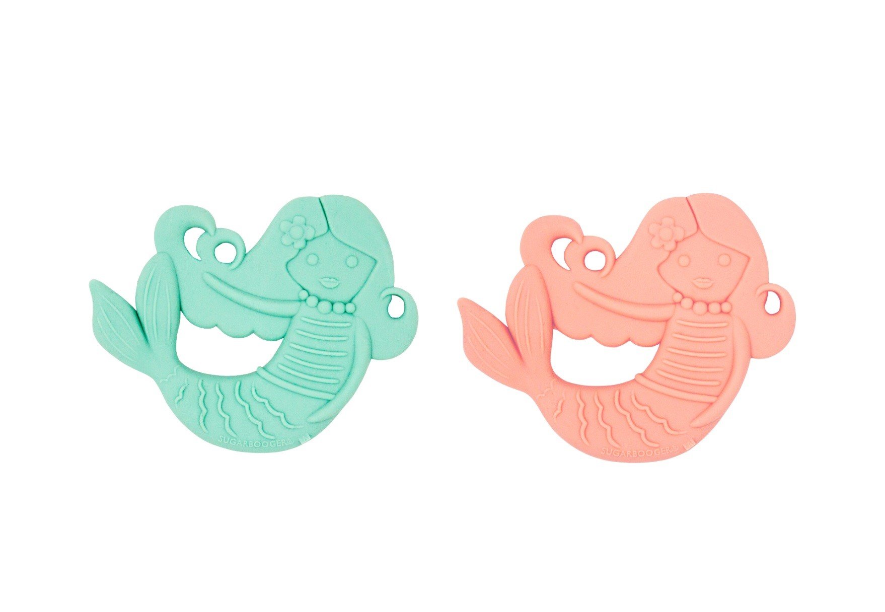 ORE Originals Mermaid Silicone Teether 2pk, 2 CT