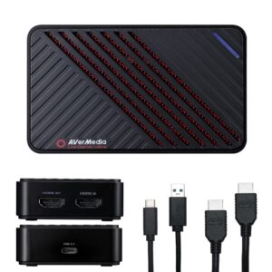 avermedia live gamer ultra gc553 – 4k60 hdr pass-through, 4k30 capture, low latency for xbox series x/s, ps5, switch, windows 11/macos 10.13