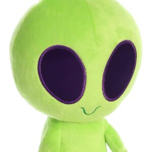 Aurora® Interstellar Galactic Cuties™ Twitch Light Up Alien Stuffed Animal - Cosmic Companions - Illuminating Fun - Green 8 Inches