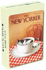 new york puzzle company cat cartoon playing cards