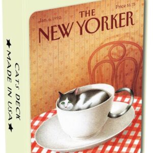 New York Puzzle Company Cat Cartoon Playing Cards