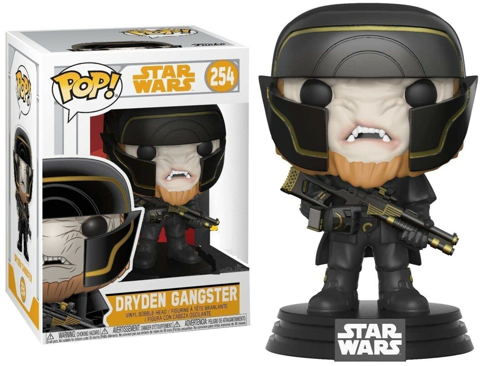 Funko Star Wars Pop 254-Dryden Gangster Bounty Hunter Solo FU26987