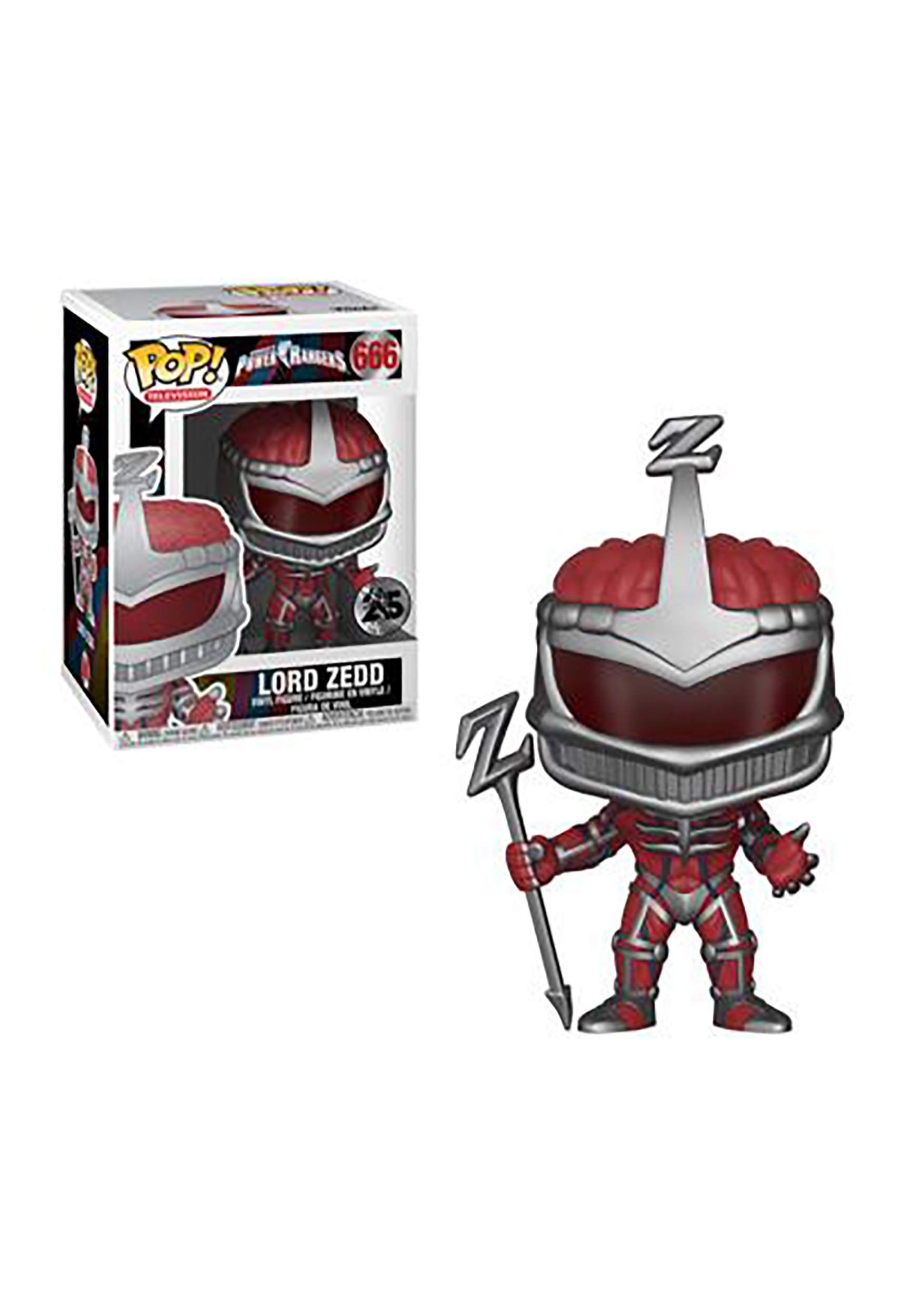 Funko Pop Television: Power Rangers - Lord Zedd Collectible Figure, Multicolor