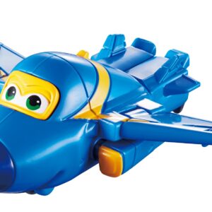 Super Wings - – Jerome’S Stunt Bot | Transforming Toy Vehicle Set | Includes Transform-A-Bot Jerome Figure | 2" Scale