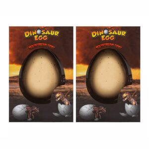 surprise growing dinosaur hatch egg kids novelty toy- pack of 2