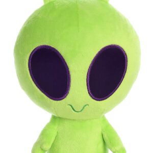 Aurora® Interstellar Galactic Cuties™ Twitch Light Up Alien Stuffed Animal - Cosmic Companions - Illuminating Fun - Green 8 Inches