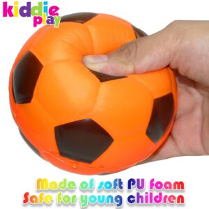 Kiddie Play Set of 4 Balls for Toddlers 1-3 Years 4" Soft Soccer Ball for Kids