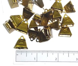 1/2" small cowbell (gold 36 pc)