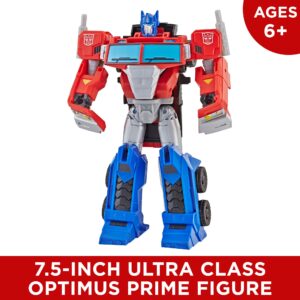 Transformers E3639 Cyberverse Action Attackers: Ultra Class Optimus Prime Action Figure Toy