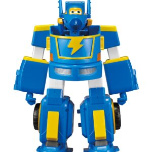 Super Wings - – Jerome’S Stunt Bot | Transforming Toy Vehicle Set | Includes Transform-A-Bot Jerome Figure | 2" Scale