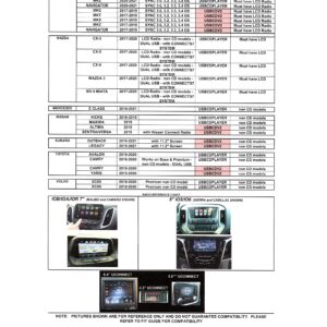 MITO AUTO OE Integrated Vehicle CD Player via USB Radio Connection (MIT-USBCDPLAYER) - (See User Guide Pdf for Vehicle Fit Chart)