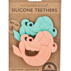 ORE Originals Mermaid Silicone Teether 2pk, 2 CT