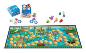 learning resources math adventure pack, sum swamp & i sea 10 games, stem math skills, ages 5+