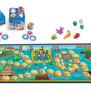 Learning Resources Math Adventure Pack, Sum Swamp & I Sea 10 Games, Stem Math Skills, Ages 5+