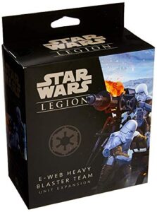 star wars: legion e-web heavy blaster unit expansion - unleash imperial firepower! tabletop miniatures strategy game for kids & adults, ages 14+, 2 players, 3 hour playtime, made by atomic mass games