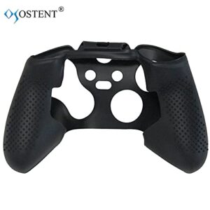 OSTENT Soft Protective Silicone Rubber Skin Case Cover for Xbox One Elite Controller (Black)