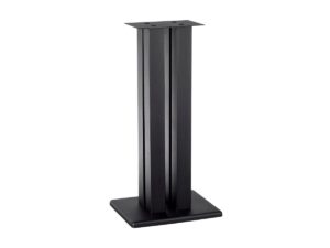 monolith speaker stands - sturdy construction, rectangular columns, rectangular columns, 32 inch, black