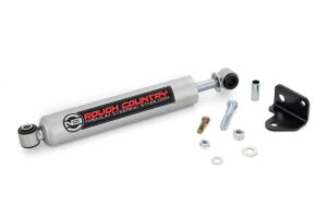 rough country n3 steering stabilizer for 2007-2018 jeep wrangler jk - 8730630