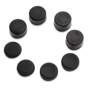 ostent silicone thumb stick grip cover cap for ps4/slim/pro xbox one/s/x controller pack of 8