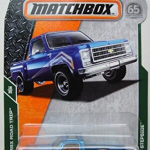 Matchbox ROAD TRIP, BLUE '75 CHEVY STEPSIDE 18/35 65TH ANNIVERSARY CARD