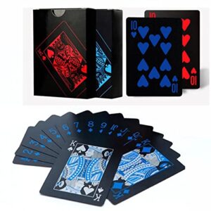 merytes 2 deck of waterproof poker cards and playing cards with flexible plastic pvc and classic trick cards