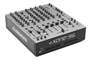 allen & heath xone:96 professional 6-channel analog dj mixer