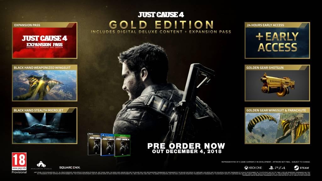 Just Cause 4 Gold Edition (PS4)