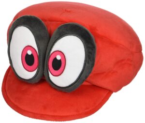 little buddy 1659 super mario odyssey red cappy (mario's hat) plush, 7"