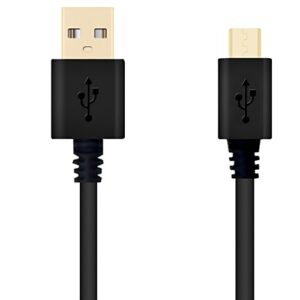 ps4 micro usb charger cable,ieugen 3.3 ft ps4 controller charger dualshock 4 usb charging cable for playstatio ps4 pro slim/xbox one/micro usb device (black)