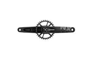 sram nx eagle crankset - 175mm, 12-speed, 32t, direct mount, dub spindle interface, black