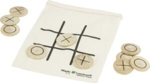 games to go, tic tac toe - made in usa