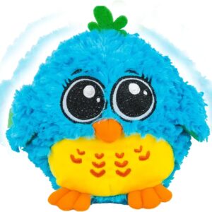 Baby Toys 6-12 Months & Up - 'Mr. Blue' Dancing & Singing Bird - Sound & Touch Activated Musical Toy for Boys & Girls - Ideal Gift for Infants, Babies & Toddlers