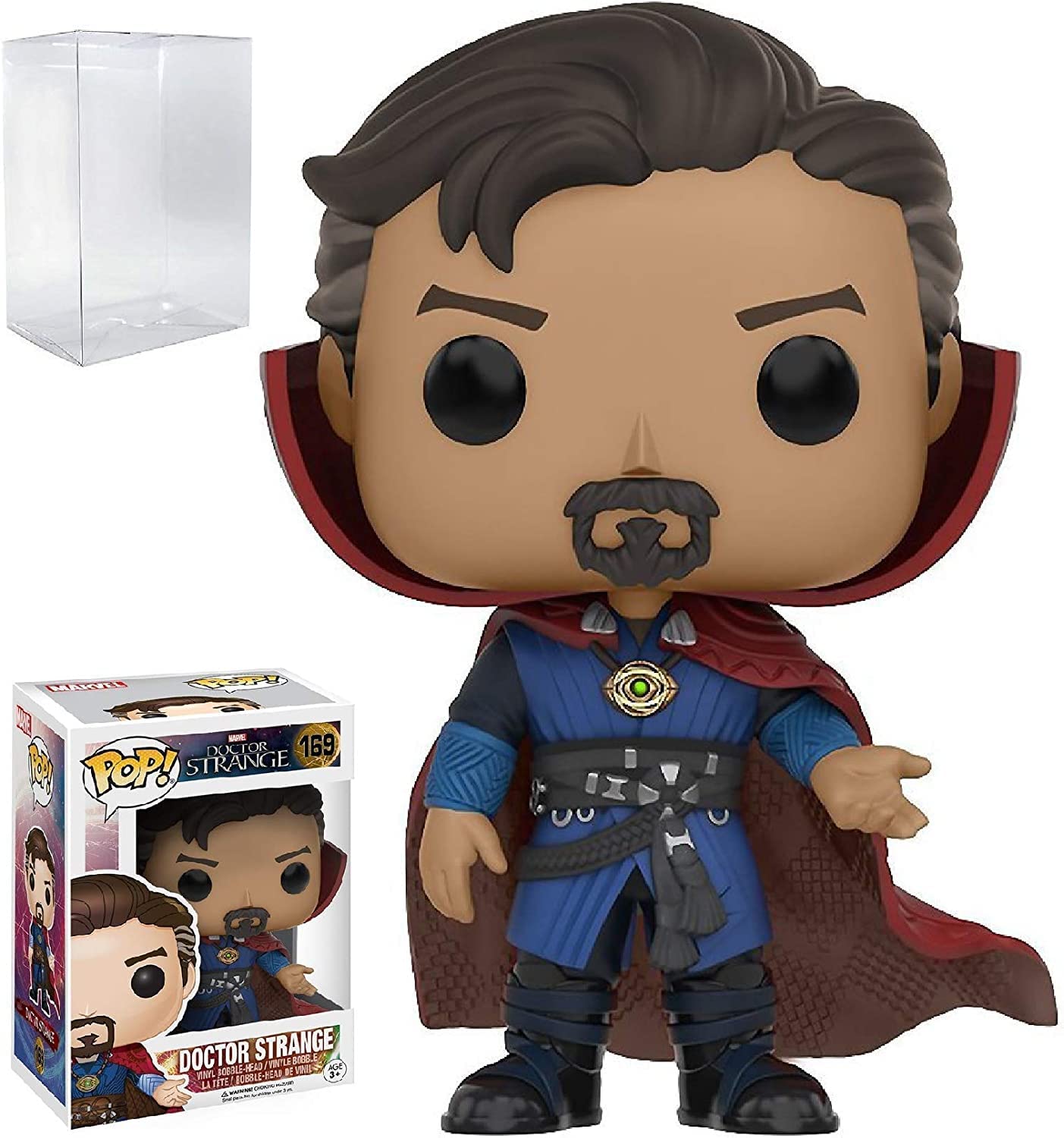 POP Funko Marvel: Dr. Strange - Doctor Strange #169 Vinyl Figure Bobblehead