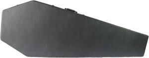 coffin case cf-300vxbk extreme guitar case, black velvet