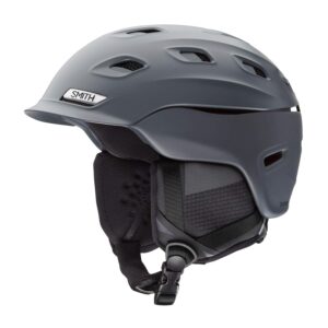 smith optics vantage unisex snow helmet - matte charcoal, medium