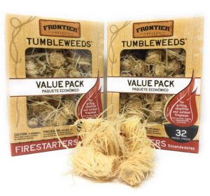 royal oak enterprises llc tumbleweeds firestarters value pack - frontier (2 pack)