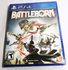 battle born for ps4 | 2016 | playstation 4 | electronic art's| dual shock 4 | 1-10 players| remote play/online play | english-usa version| 2k/take 2 video games | from the creators of borderlands| new