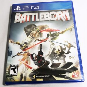 Battle Born For PS4 | 2016 | Playstation 4 | Electronic Art's| Dual Shock 4 | 1-10 Players| Remote Play/Online Play | English-USA Version| 2k/Take 2 Video Games | From The Creators Of Borderlands| New