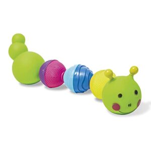 lalaboom - 8 piece bath caterpillar and baby pop beads - ages 10 months to 3 years - bl500