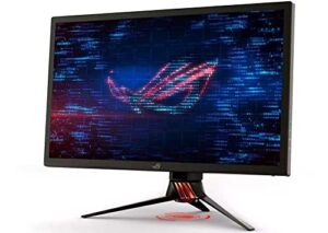 asus rog swift pg27uq 27” 4k uhd 144hz dp hdmi g-sync hdr aura sync gaming monitor with eye care