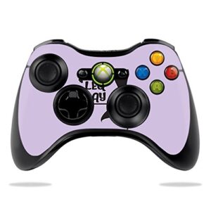 mightyskins skin compatible with microsoft xbox 360 controller - mermaid leg day | protective, durable, and unique vinyl decal wrap cover | easy to apply, remove, and change styles | made in the usa