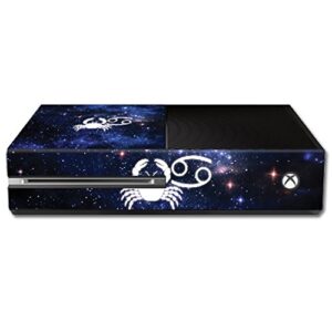 mightyskins skin compatible with microsoft xbox one - cancer | protective, durable, and unique vinyl decal wrap cover | easy to apply, remove, and change styles | made in the usa