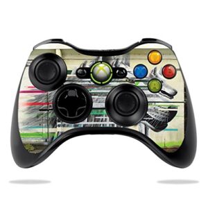 mightyskins skin compatible with microsoft xbox 360 controller - wolf family | protective, durable, and unique vinyl decal wrap cover | easy to apply, remove, and change styles | made in the usa