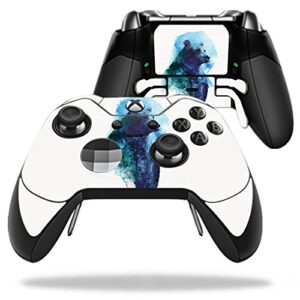 mightyskins skin compatible with microsoft xbox one elite controller - spirit bear | protective, durable, and unique vinyl wrap cover | easy to apply, remove, and change styles | made in the usa