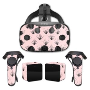 mightyskins skin compatible with htc vive full coverage - private jungle | protective, durable, and unique vinyl decal wrap cover | easy to apply, remove, and change styles | made in the usa