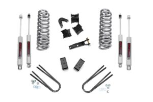 rough country 2.5" lift kit w/n3 shocks for 1978-1979 bronco 4wd - 40530