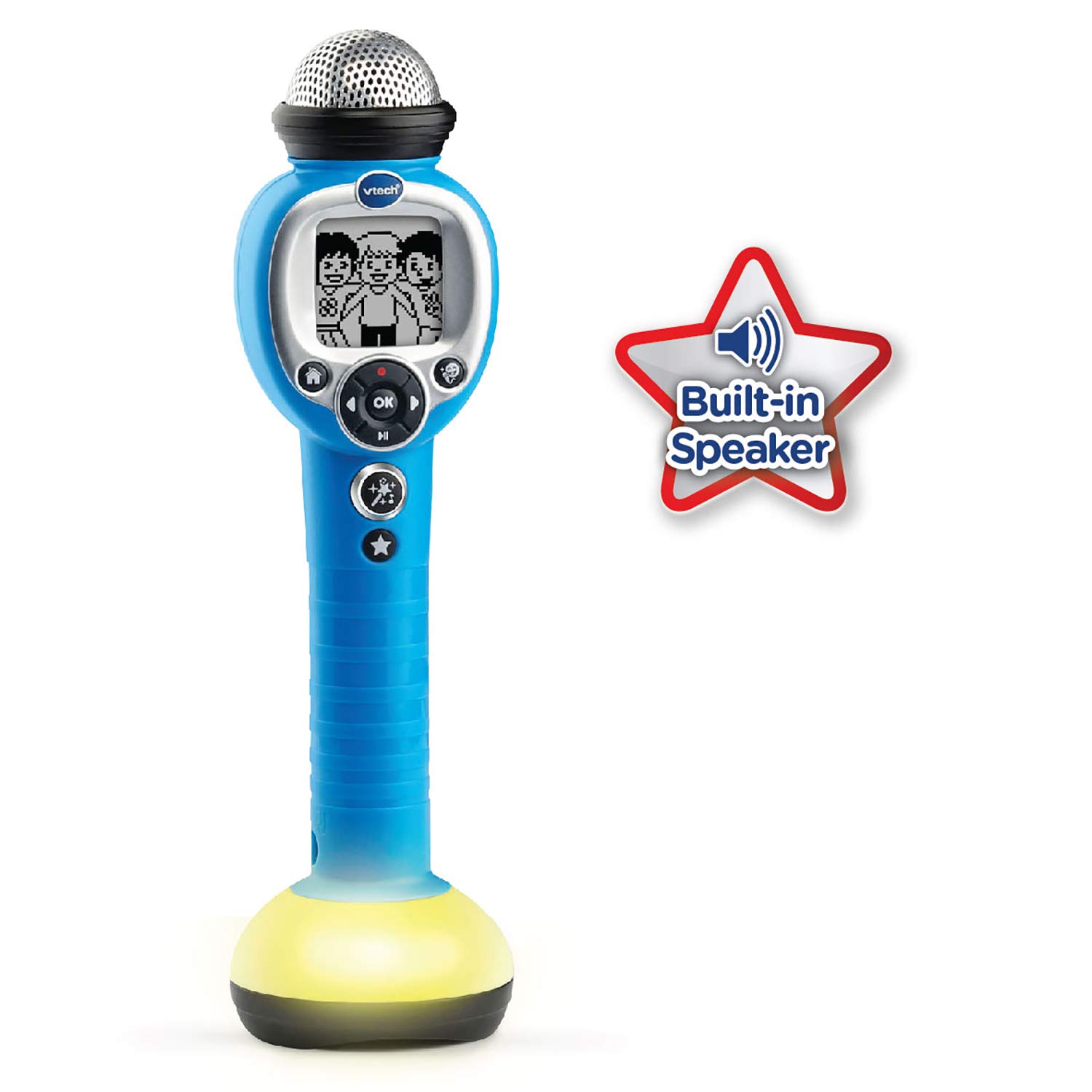 VTech Kidi Star Music Magic Microphone, Blue