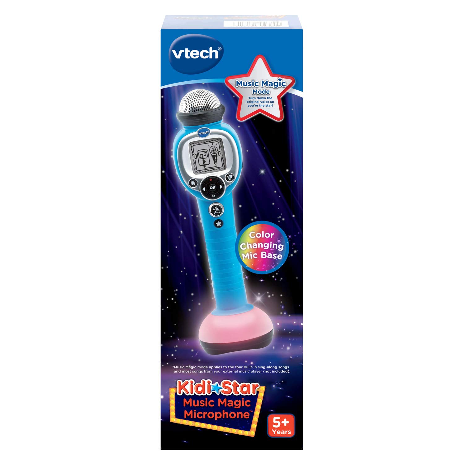 VTech Kidi Star Music Magic Microphone, Blue