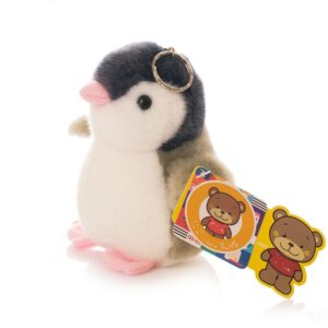 honey candy 10cm mini penguin keychain plush toy plush stuffed toy